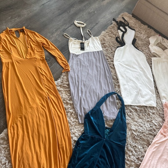 Boohoo | Dresses | 6 Boo Hoo Boo Assorted Dresses In Various Colors ...